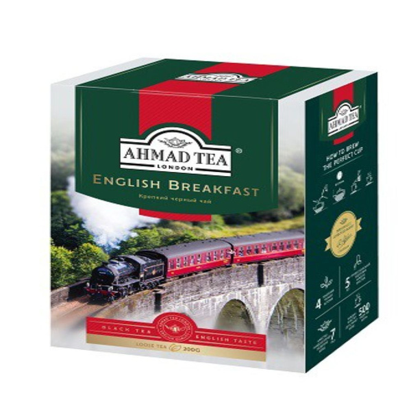 Чай Ahmad Tea English Breakfast черный листовой, 200г., 1 шт. - купить ...