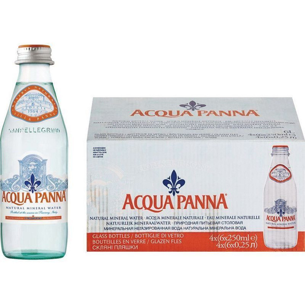 Acqua Panna Вода 250мл. 24шт - купить с доставкой по выгодным ценам в ...