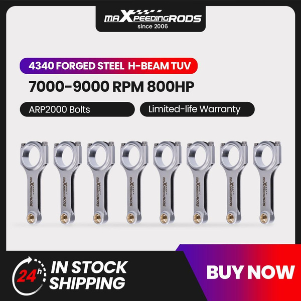 maxpeedingrods Шатун двигателя, арт. Шатуны из кованой стали 4340 для ...