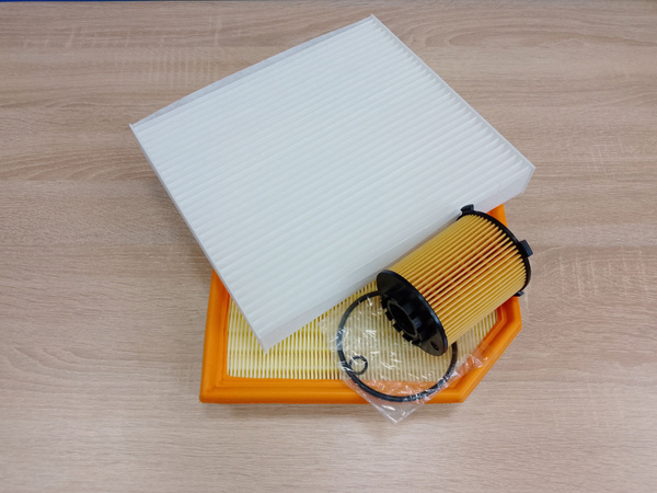 Характеристики Фильтр воздушный + салонный + масленый Geely Tugella FY ...