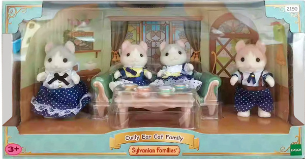 Sylvanian Families Набор Семья Котов кёрл - купить с доставкой по ...