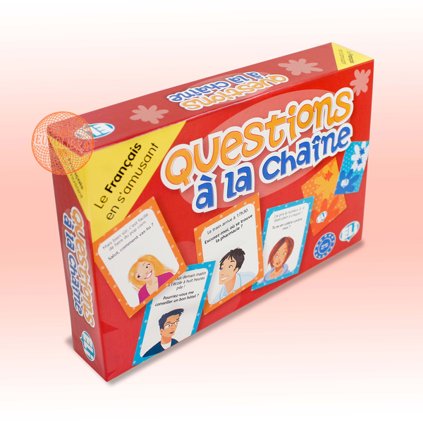 QUESTIONS A LA CHAINE (A2-B1) / Обучающая игра на французском языке ...