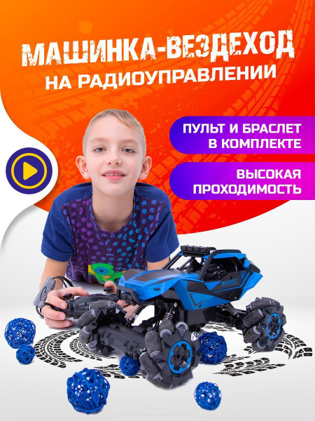 Машинка на пульте управления / Радиоуправляемый внедорожник ...