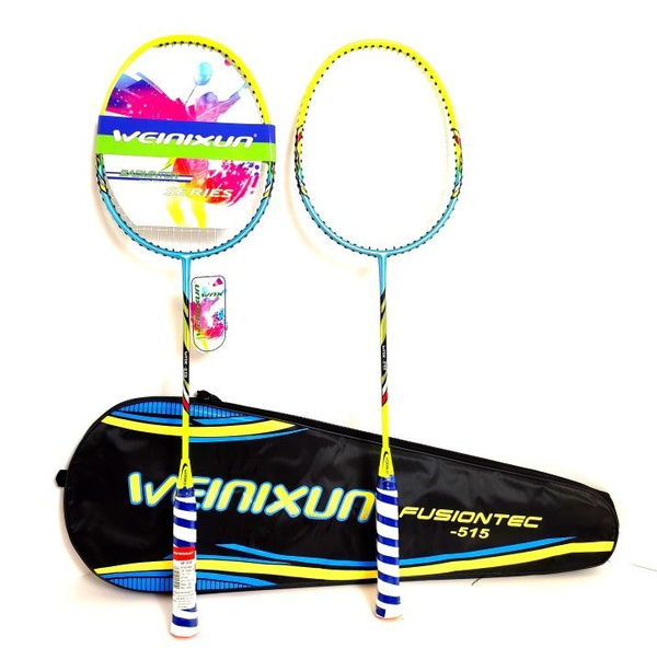 Ракетки для бадминтона WeiniXun Wnx-515 в чехле, 2-штуки - купить с ...