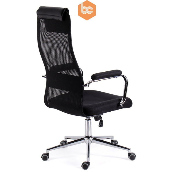 Кресло руководителя COMIRON CH-9M Ch Mesh fabric bla-KU17 - купить по ...