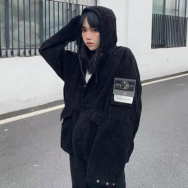 Пальто Stone Island, Осень, размер 50, цвет черный, Полиэстер - купить ...