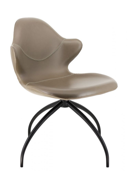 Кресло обеденное Everprof Paradise экокожа (цвет: серый) арт. EP Paradise PU Grey - купить с ...