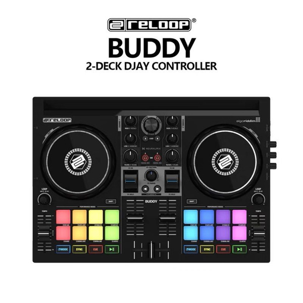 Reloop Buddy 2-канальный DJ-контроллер - купить с доставкой по выгодным ценам в интернет ...