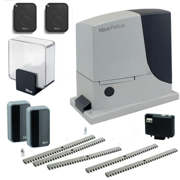 NICE RB600BDKCE FULL полный комплект привода для откатных ворот - купить с доставкой по выгодным ...