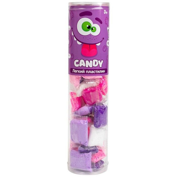 Волшебный мир, Лёгкий пластилин Crazy Clay, набор Candy (max) "Сладкая ...