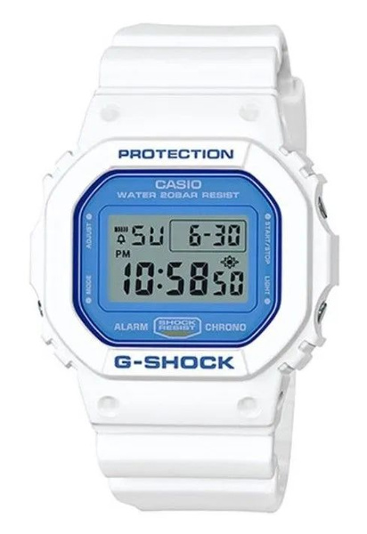 Спортивные часы Generic DW5600B, цвет белый - купить с доставкой по ...