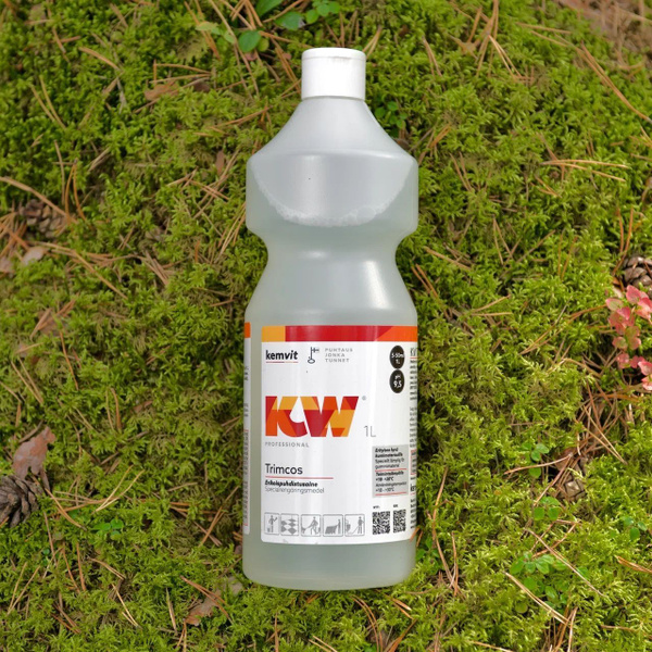 Обезжиривающее щелочное чистящее средство Kemvit KW Trimcos,1 литр ...