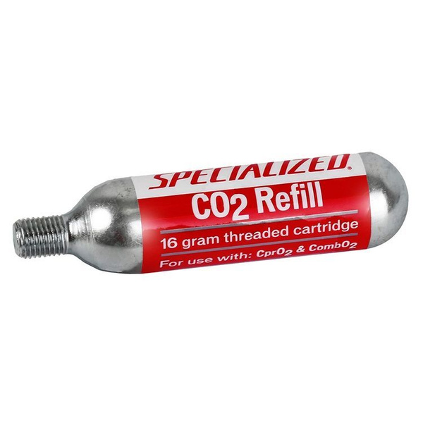 Баллон с сжатым газом для накачки колес Specialized CO2 (16G) 1 шт. - купить с доставкой по ...
