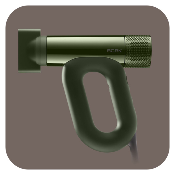 Фен для волос BORK F730, зеленый - купить по выгодным ценам в интернет-магазине OZON (1202456198)