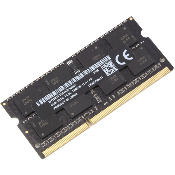8 ГБ DDR3 ОЗУ для ноутбука 1600 МГц PC3-12800 204 контакта 1,35 В ...