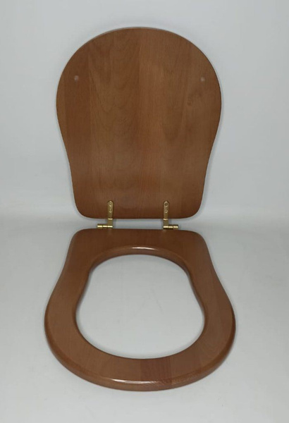 Крышка сиденье Lineatre Lady крепёж золото - купить по низкой цене в ...