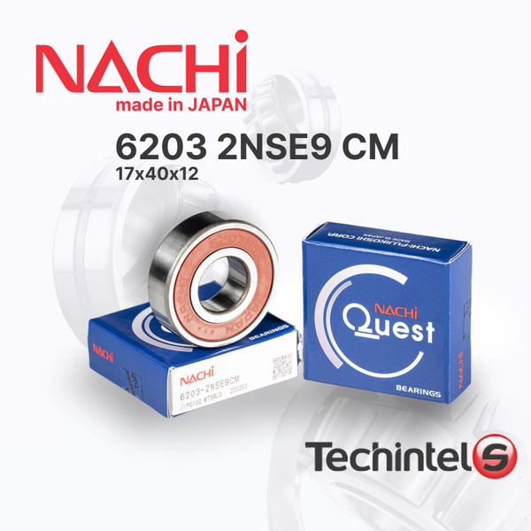 Подшипник универсальный NACHI NACHI-6203 2NSE9CM - купить по выгодной ...