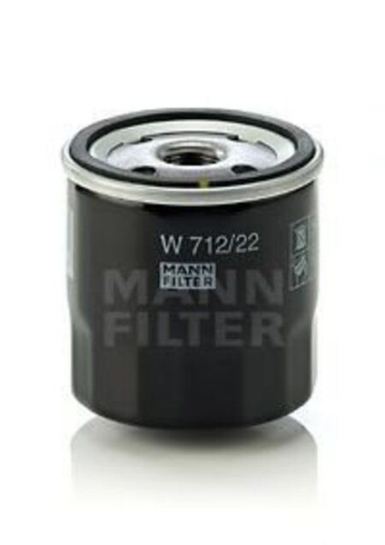 Фильтр масляный MANN FILTER W712/75 - купить по выгодным ценам в интернет-магазине OZON (1215493297)