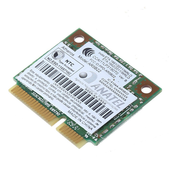 AR9462 AR5B22 WB222 Сетевая карта BT4.0 Беспроводная Mini PCI-E WIFI ...