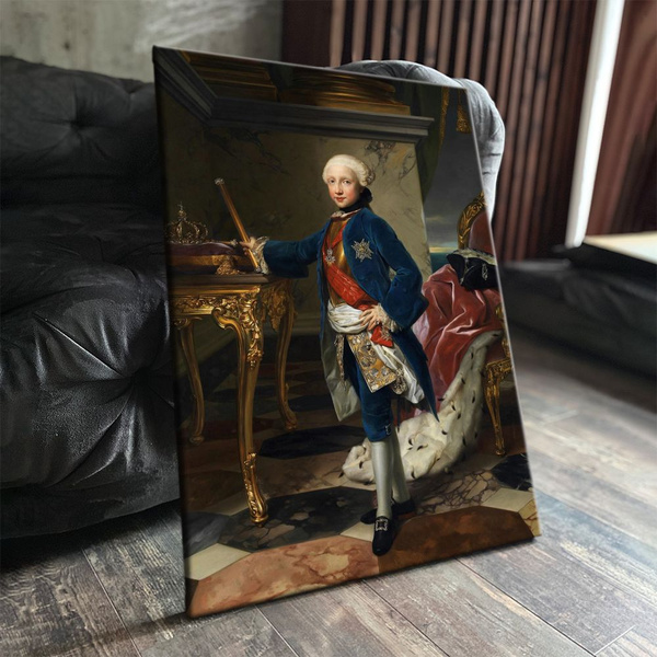 Картина на холсте. Репродукция (Портрет Фердинанд IV - Антон Рафале означает / Portrait of ...