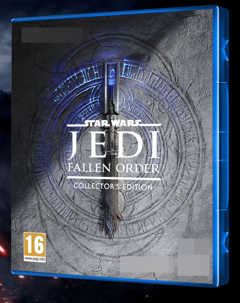Эксклюзивная обложка Jedi: Fallen Order для PS4 - купить с доставкой по ...