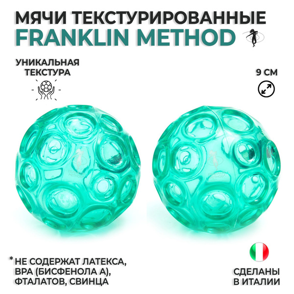 Массажные мячи для МФР FRANKLIN METHOD Textured Ball Set (комплект из 2 ...