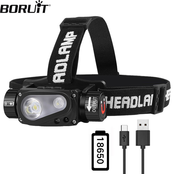 Boruit Налобный фонарь - купить с доставкой по выгодным ценам в ...