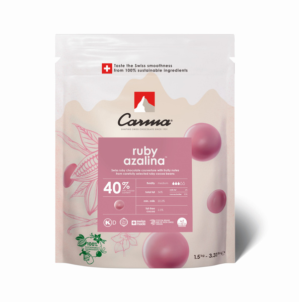Шоколад Carma Ruby Azalina 40% (1,5 кг) - купить с доставкой по выгодным ценам в интернет ...