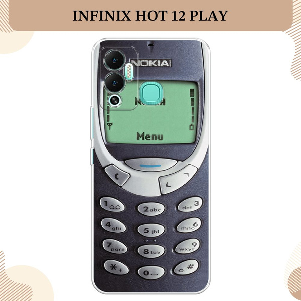 Силиконовый чехол на Infinix Hot 12 Play / Инфиникс Хот 12 Плей Нокия ...