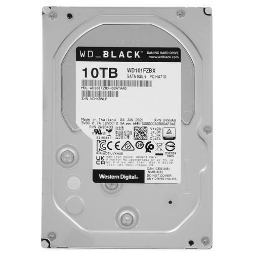 10 ТБ Внутренний жесткий диск Western Digital Black (WD101FZBX ...