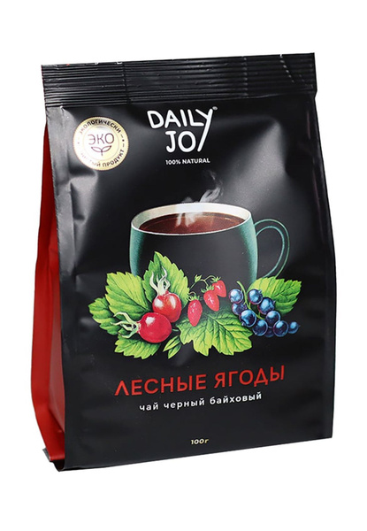 Чай чёрный, Daily Joy, "Лесные ягоды", 100 г купить на OZON по низкой ...