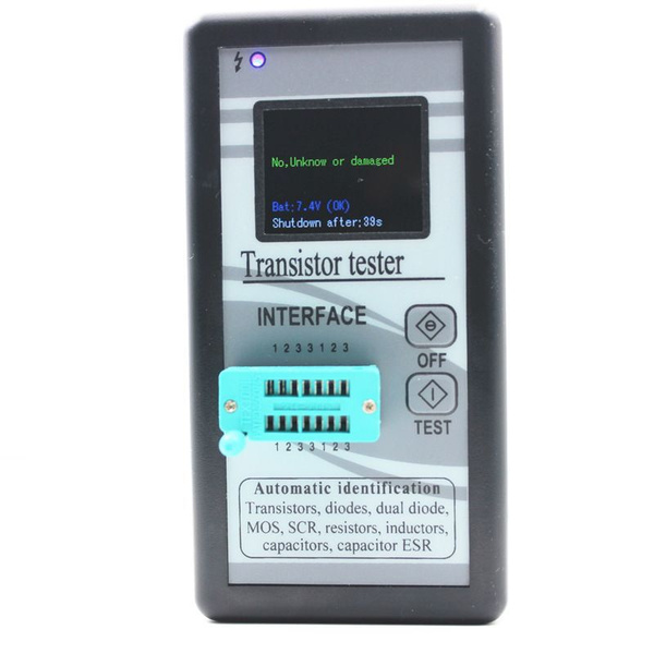Тестер транзисторов M328, сопротивление, индуктивность, емкость ...