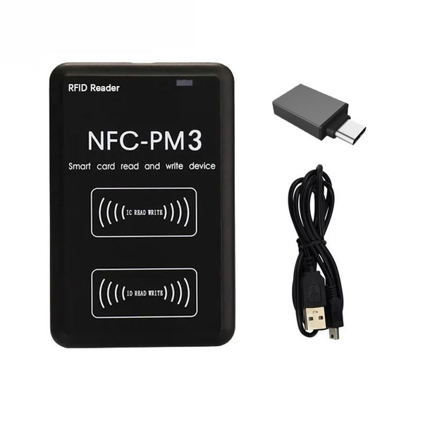 PM3 IC / ID Письменный аппарат 13.56 MHZ RFID Reader Репликатор 125KHZ NFC Полное декодирование ...
