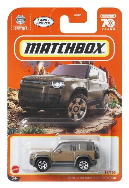 Машинка 2023 matchbox 30782 1:64 2020 LAND ROVER DEFENDER 90 Die cast ...
