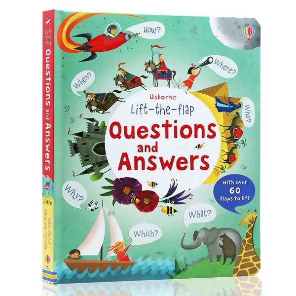 Usborne Questions & Answers Book Series Lift-the-flap Questions and ...