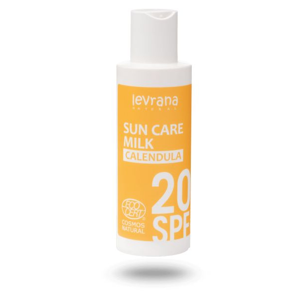Levrana Солнцезащитное молочко для лица и тела Календула 20 SPF, 150 мл ...