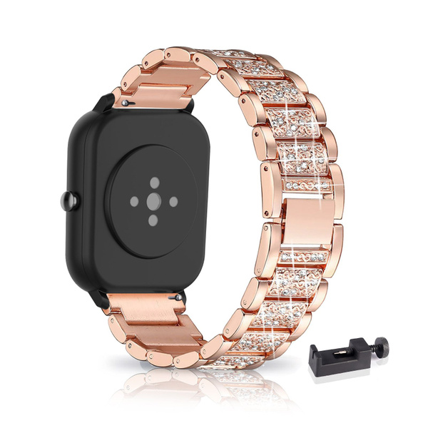Металлический стразами Ремешок для Amazfit Bip/ Bip S/ Bip S Lite, с ...