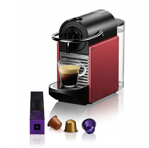 Капсульная кофемашина DeLonghi Pixie, красный купить по выгодной цене в ...