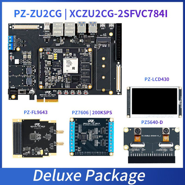 Оценочный комплект Puzhi ZU2CG Xilinx ZYNQ UltraScale XCZU2CG Плата разработки FPGA USB3.0 DP ...