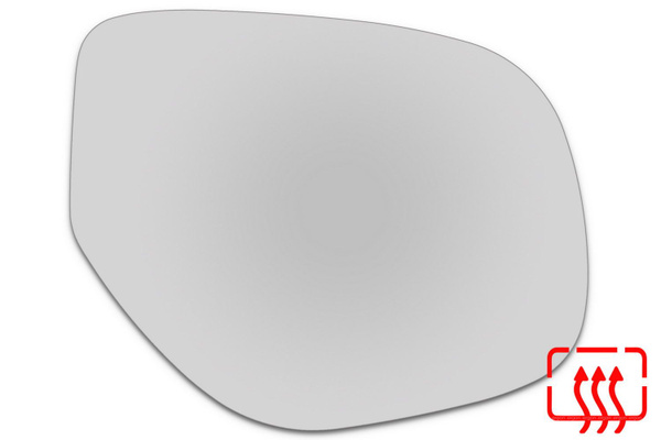 Зеркальный элемент правый MITSUBISHI Outlander III (12- ) сфера ...