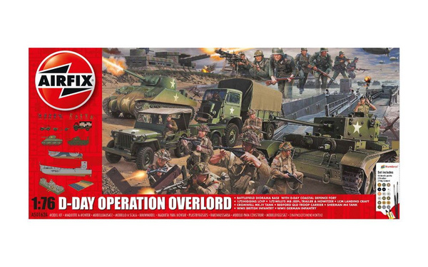 Фигурка коллекционная Airfix Подарочный набор D-Day Operation Overlord ...