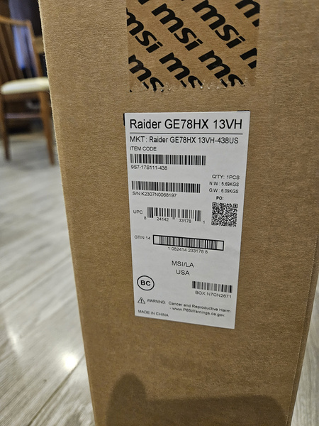 Игровой ноутбук MSI GE78HX 13VH-438US, черный купить по низкой цене ...