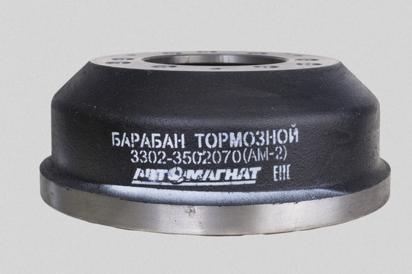 Барабан тормозной ГАЗ-3302 ГАЗель (крашенный) "Автомагнат", 3302-3502070 - купить по низкой цене ...
