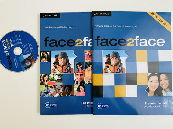 Face2face Pre-intermediate Students Book with DVD + Workbook (2nd Edition) - купить с доставкой ...