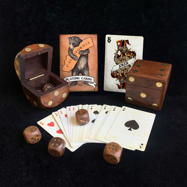 Карты игральные Калифорния 54 шт винтажные California playing cards ...