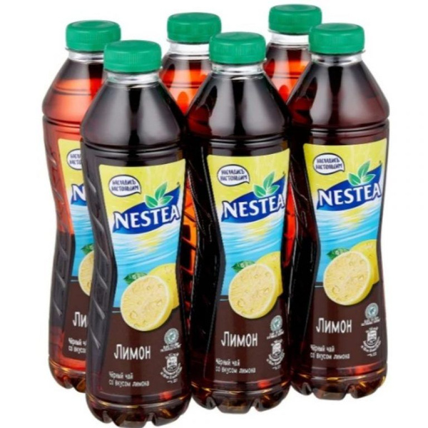 Черный чай Nestea/Нести со вкусом лимона 1 л х 6 шт. - купить с ...