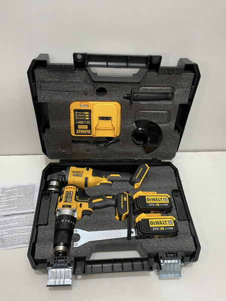 Набор инструментов DeWalt Шуруповерт + болгарка DCF 680, 2 АКБ - купить ...