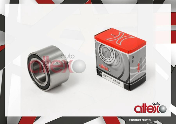 Подшипник ступицы 2108 (передней) ATTEX - купить по доступным ценам в ...