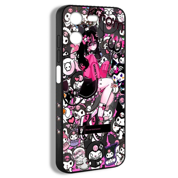 чехол для смартфона Подходит для Tecno Pova 5 4g Куроми Милая девочка Аниме Kuromi Nqa30