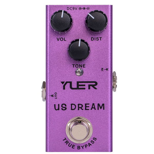 Педаль эффектов для электрогитары YUER RF-04 US Dream Distortion Guitar ...